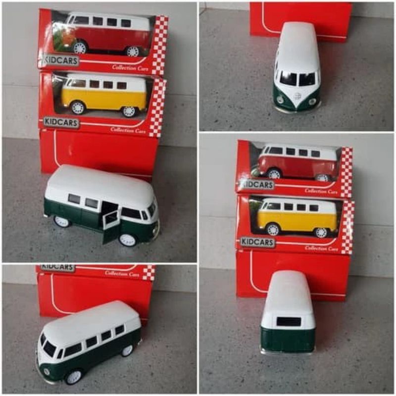 Jual Diecast Mobil VW Kombi Classic - Miniatur Mobil Volkswagen Combi ...