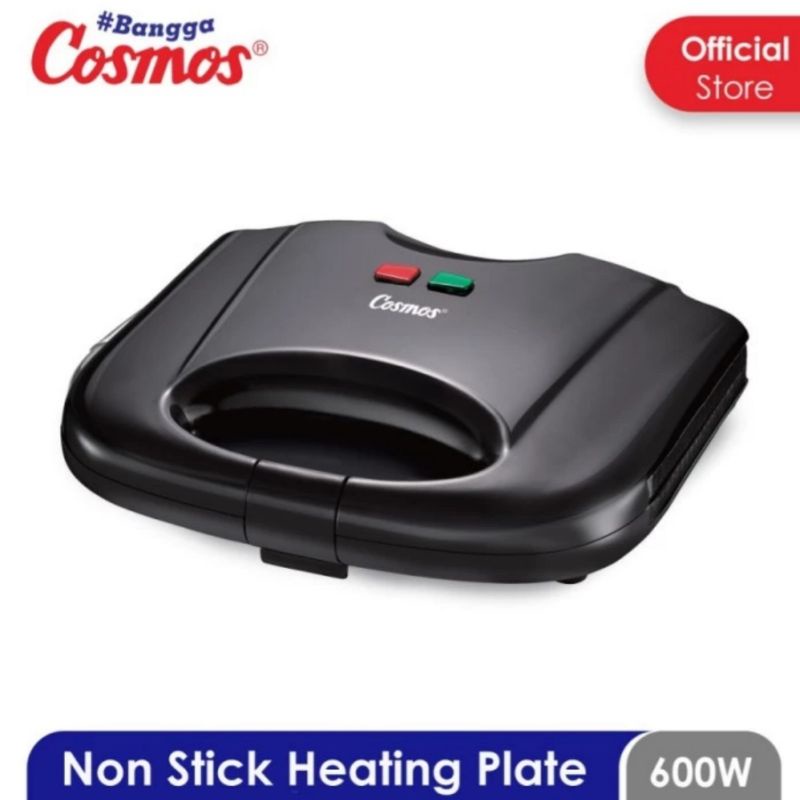 Jual Cosmos Pemanggang Roti Sandwich CSM-2101 Hitam / Sandwich Toaster ...