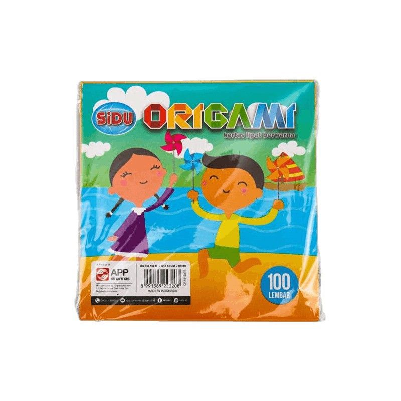 Jual KERTAS LIPAT ORIGAMI SIDU UKURAN 12X12 CM DAN 16X16 CM ISI 100 ...