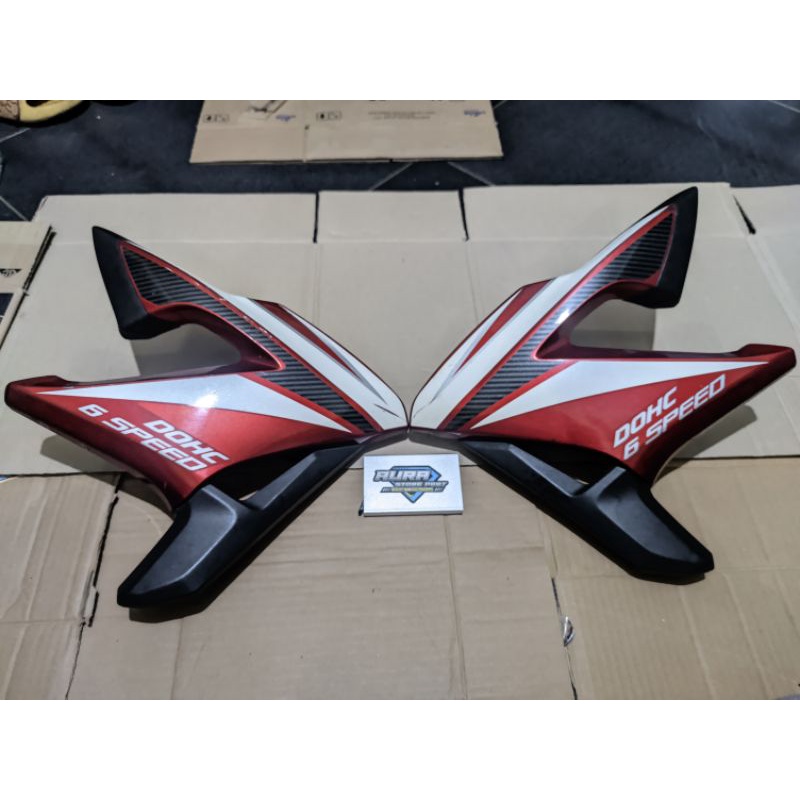 Jual Sayap tanki cb150r 2014 - merah maroon | cover tanki cb150r old ...