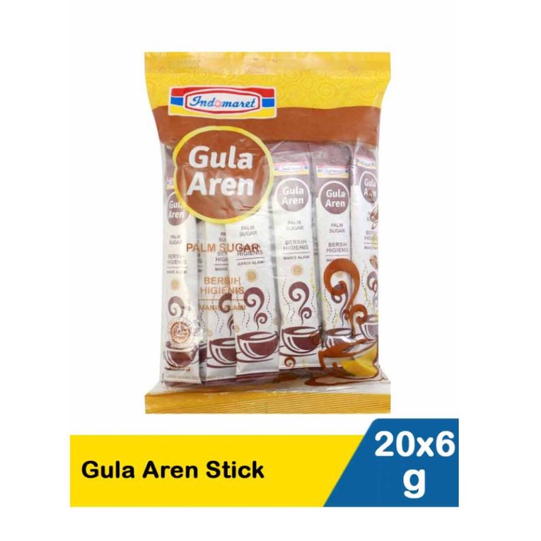 Jual gula aren stick 20 x 6 Gram | Shopee Indonesia