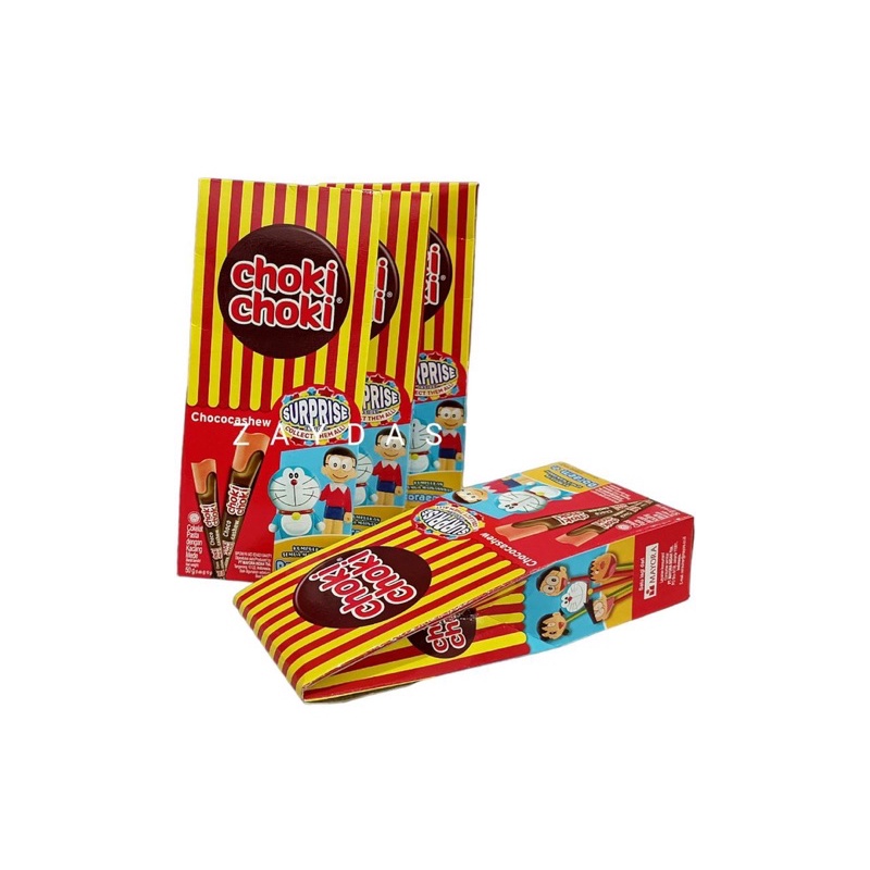 Jual Choki Choki Surprise Chococashew(Box isi 5 Stick) Coklat Pasta ...