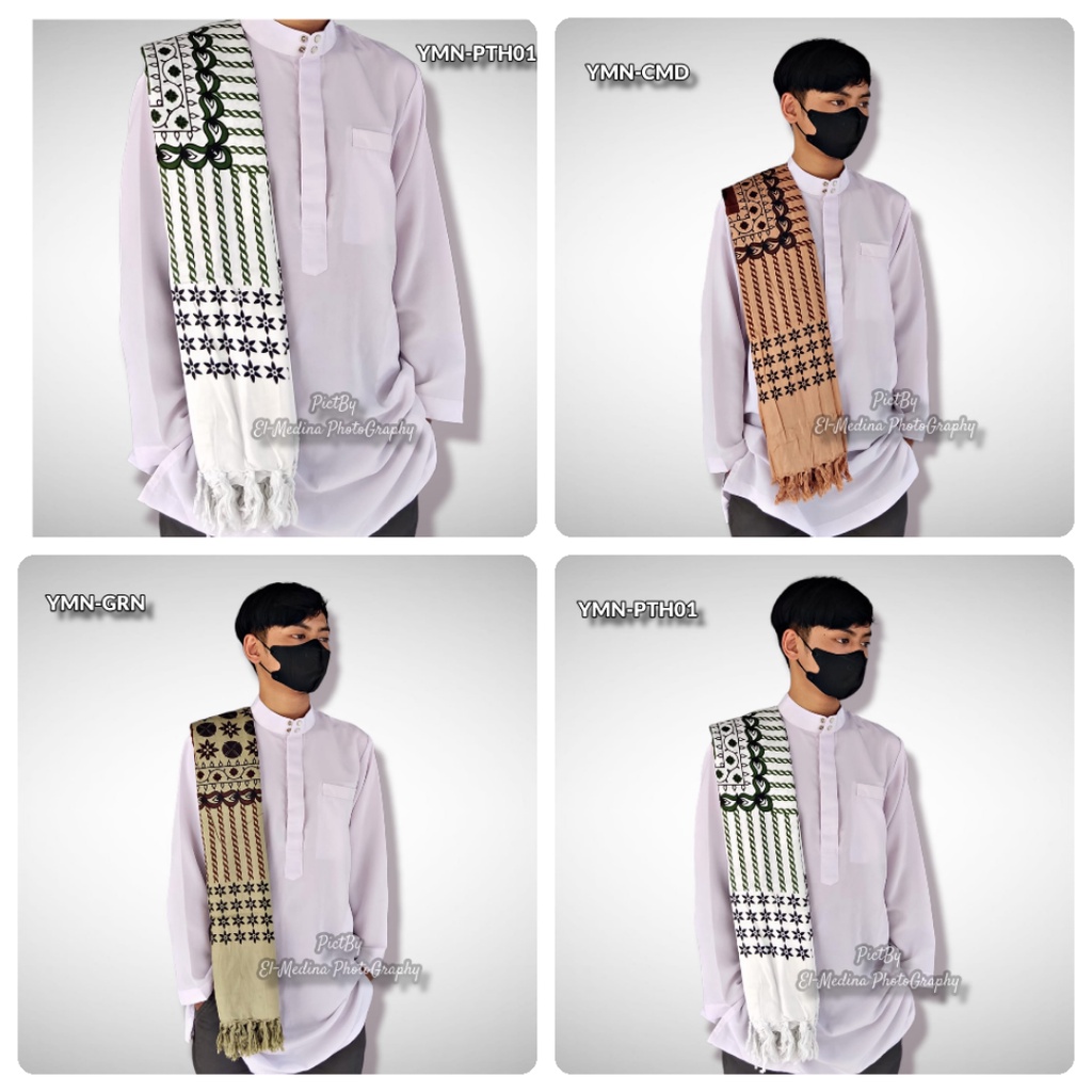Jual COD Sorban motif batik khasmir /sorban habaib / sorban khasmir ...