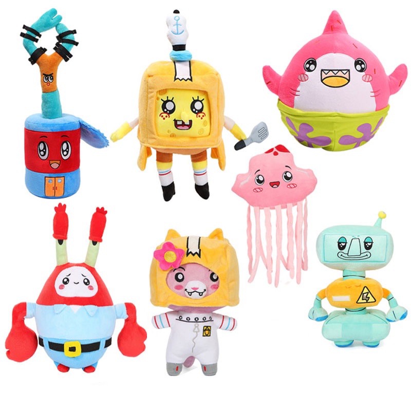 Jual Boneka Lankybox Boneka Lanky Box Spongebob Boneka Spongebob Boneka ...
