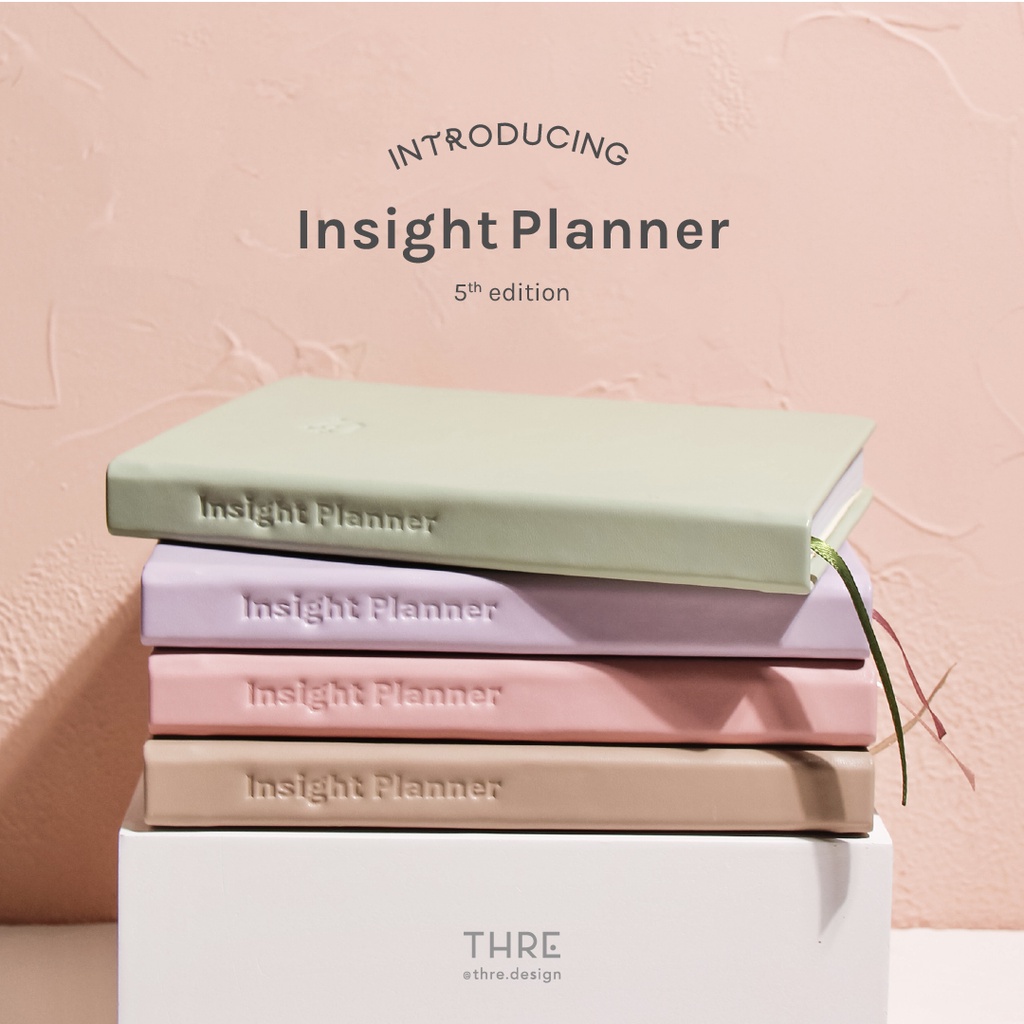 Jual Thre Design Insight Planner 5th Edition / Agenda Undated Tahunan ...