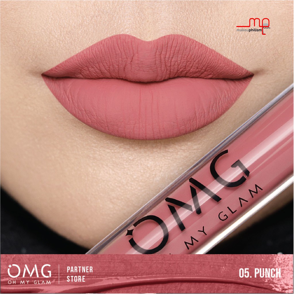 Jual [27 WARNA | TRANSPROOF] [BPOM] OMG Oh My Glam Matte Kiss Lip Cream ...