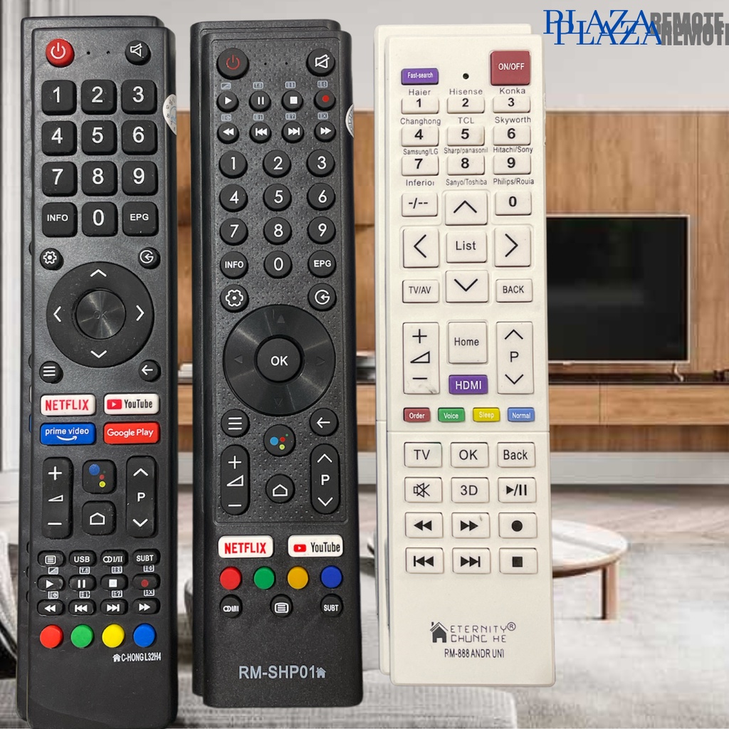Jual REMOTE CHANGHONG SMART TV UNIVERSAL L32H4 ANDROID YOUTUBE DLL ...