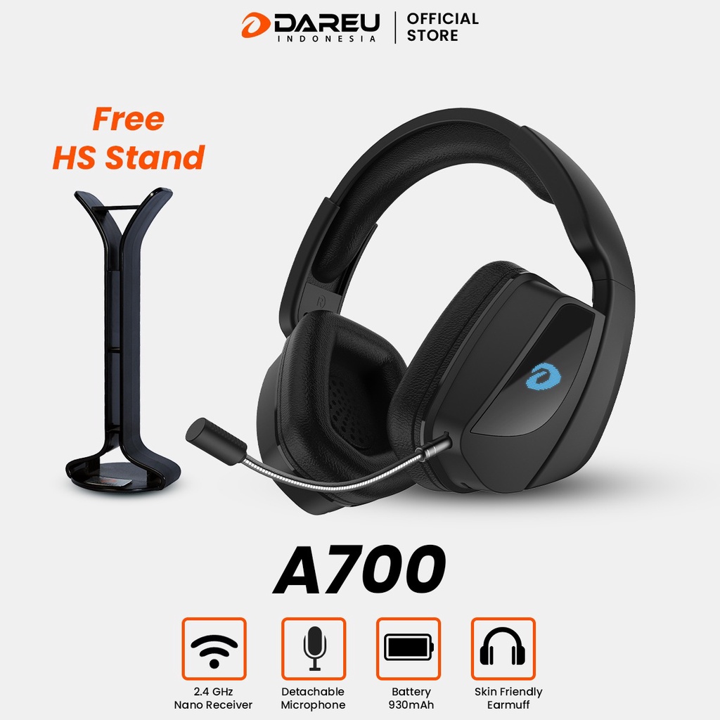 Jual DAREU A700 GAMING HEADSET Wireless | Shopee Indonesia