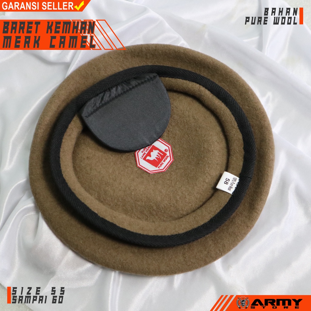 Jual baret kemhan merk camel | Shopee Indonesia