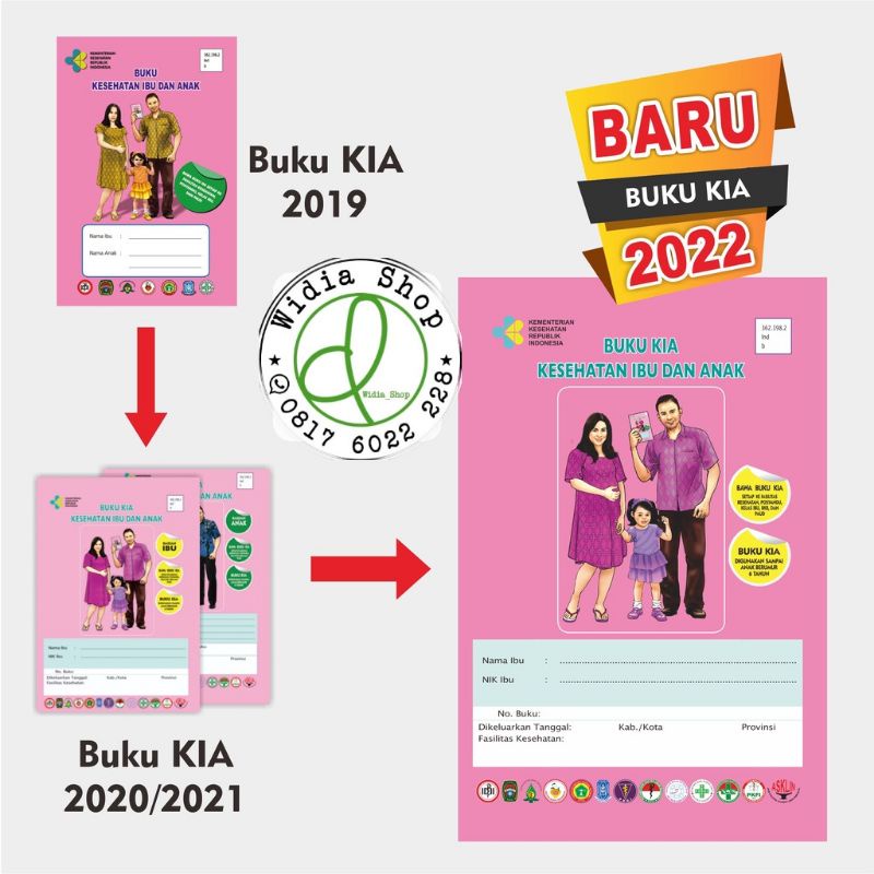 Jual BUKU KIA UMUM CETAKAN TERBARU 2023 + STICKER P4K | Shopee Indonesia