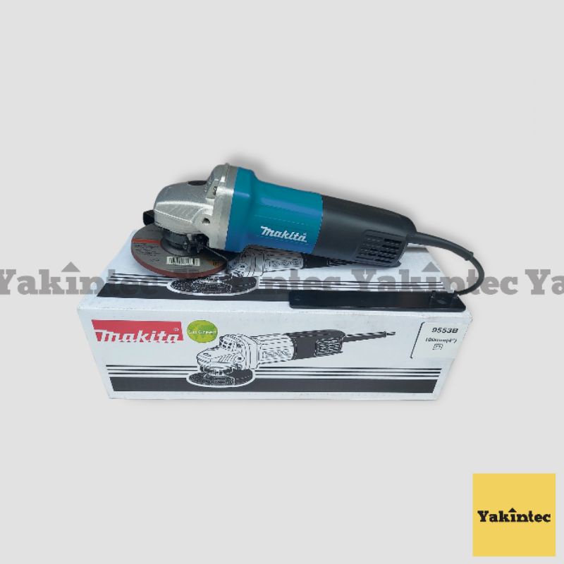 Jual Mesin Gerinda Tangan 4" Inch / Angle Grinder 100mm(4") MAKITA 9553B | Shopee Indonesia
