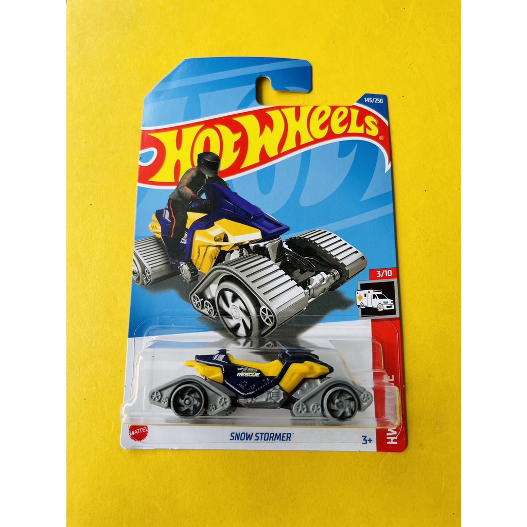 Jual HOTWHEELS HOT WHEELS SNOW STORMER KUNING HW RESCUE LOT G 2022 ...