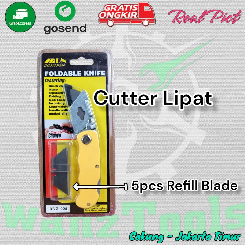 Jual Folding - Foldable Knife - Pisau Cutter Lipat Gipsum Sheet ...