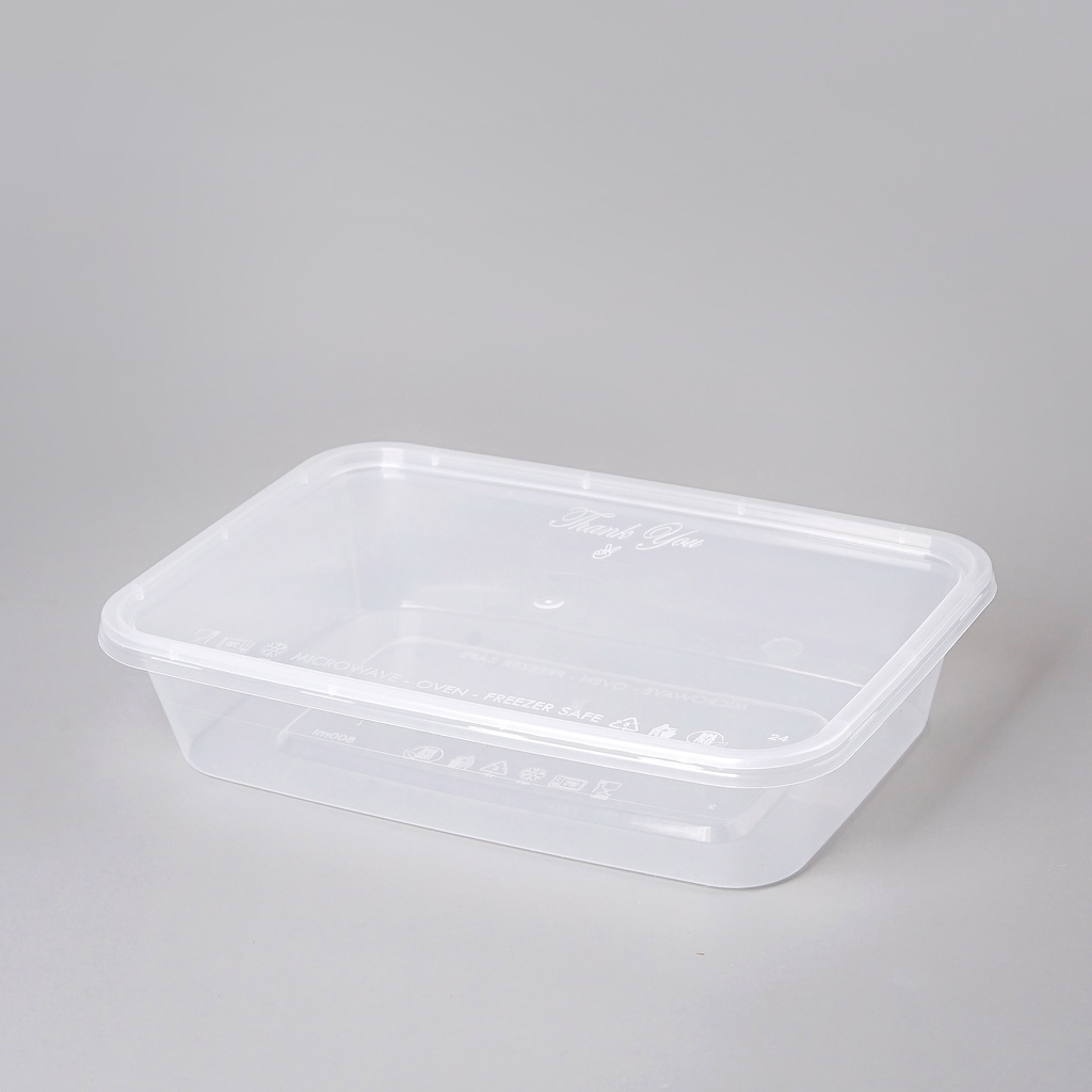 Jual Thinwall 650 ml Mika box 650ml / Food Container Persegi panjang ...