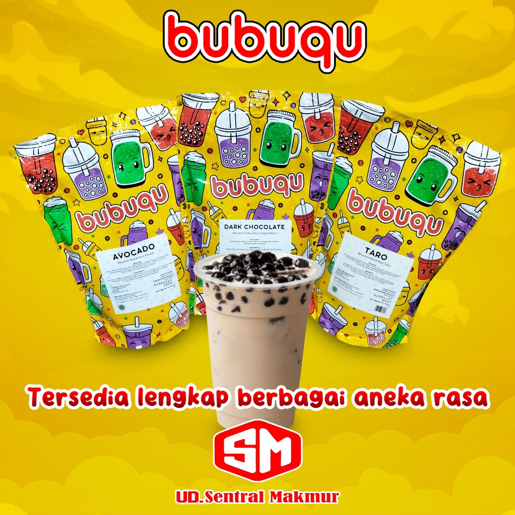 Jual BUBUK MINUMAN "BUBUQU" 1 Kg BANYAK VARIAN RASA !!! | Shopee Indonesia