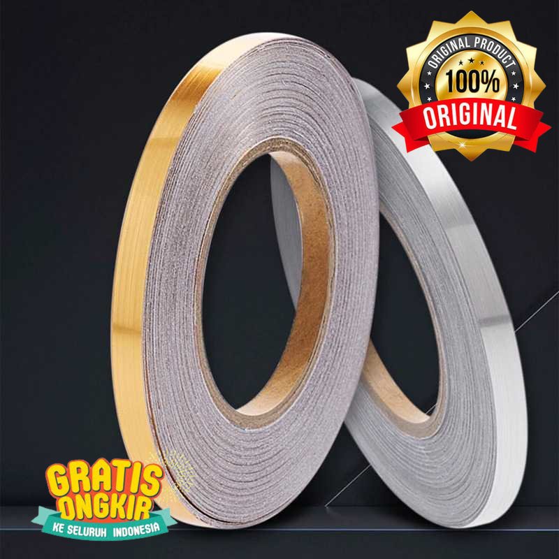 Jual Lakban Sticker Dekorasi Ruangan Floor Strip 1 cm x 50 m - CX910 ...