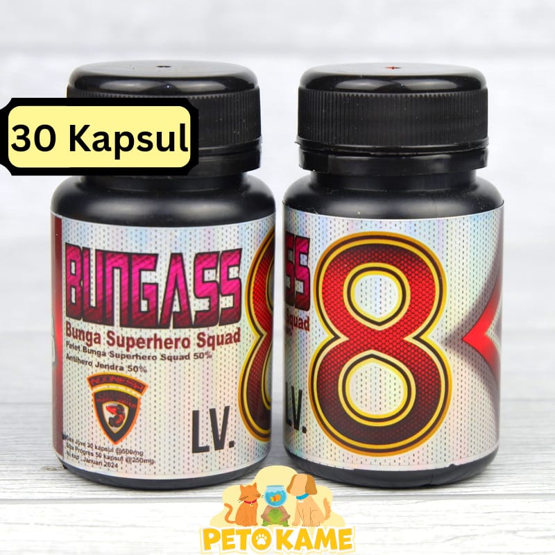 Jual Kapsul BUNGASS | Pakan dan Suplemen Ikan Channa Untuk Warna Dan ...