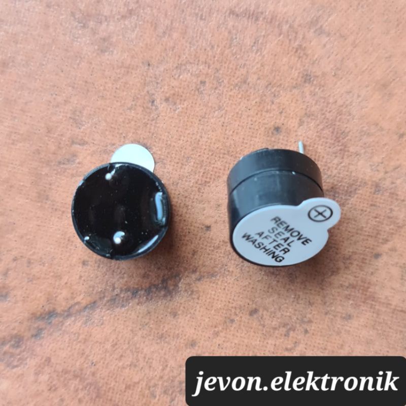 Jual Buzer Mini 5 12 V Volt 2 p pin Buzzer 5v 12v 2p | Shopee Indonesia
