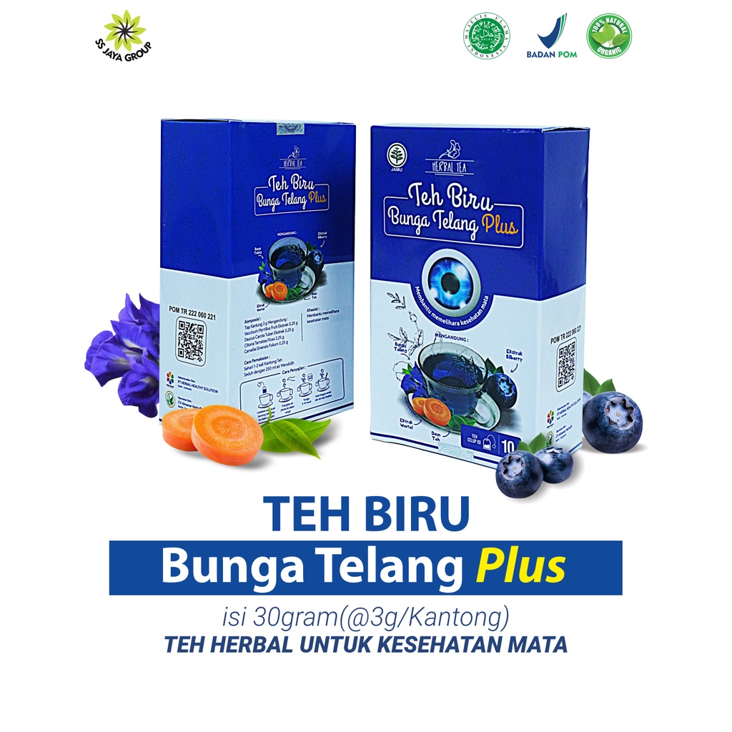 Jual TEH BUNGA TELANG | TEH BIRU Yang Berkasiat Untuk Daya Ingat ...