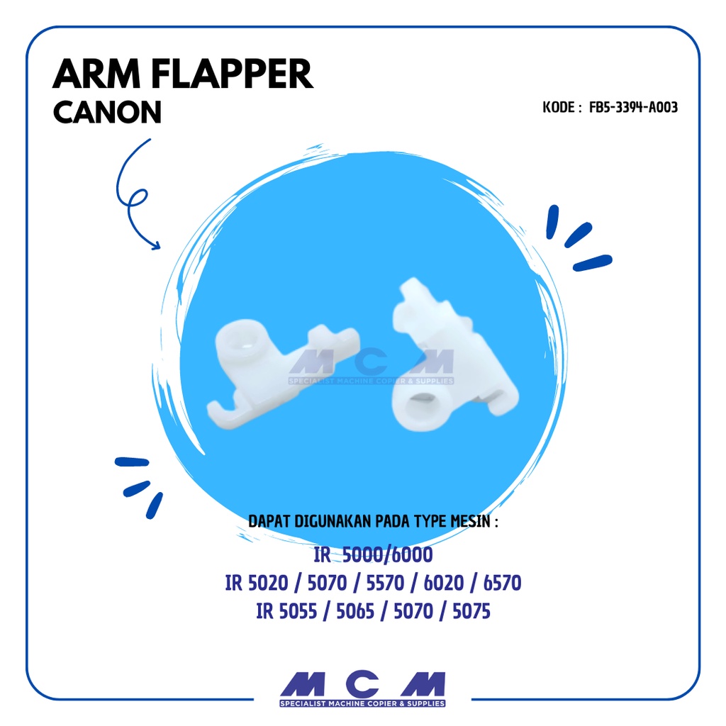 Jual Arm Flapper IR5000 IR5020 IR6570 (FB5-3394) | Shopee Indonesia