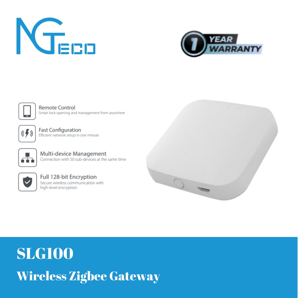Jual NGTeco SLG100 Wireless Zigbee Gateway | Shopee Indonesia