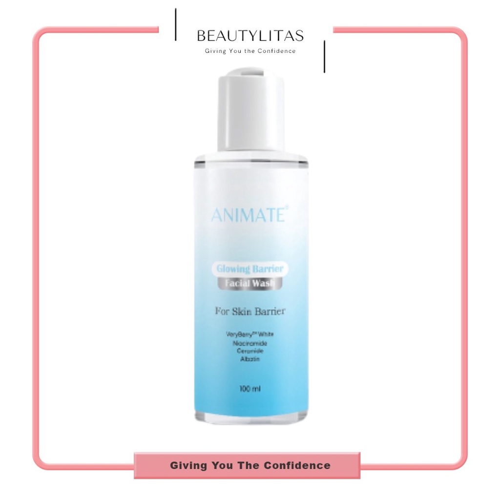 Jual ANIMATE Glowing Barrier Facial Wash 100ml | Shopee Indonesia