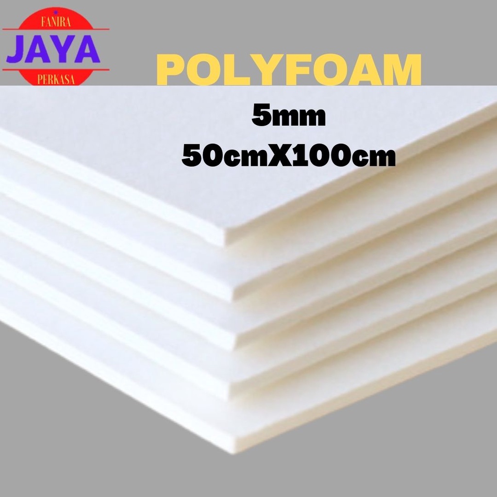Jual Polyfoam Depron Busa Board Tebal 5mm ukuran 50 x 100cm - FJP ...