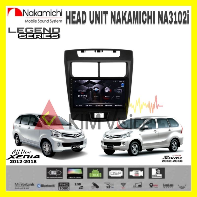 Jual Head Unit Android Nakamichi 9 inch OEM All New Avanza / Xenia 2012 ...