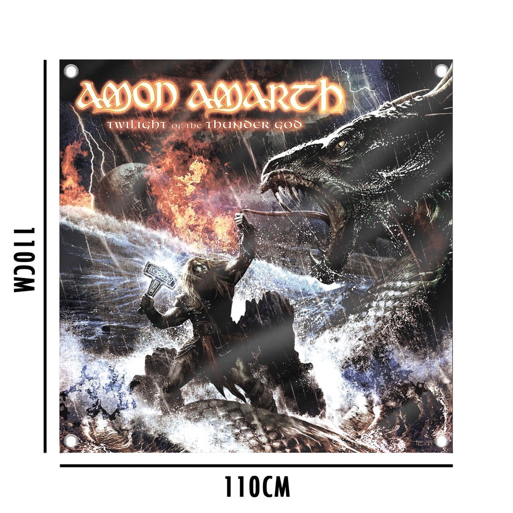 Jual Poster Band Kain / Flag / Bendera - AMON AMARTH | Shopee Indonesia