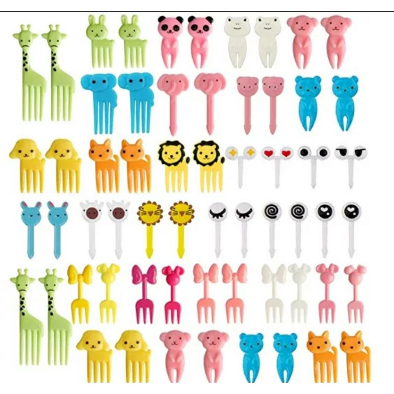 Jual Aneka Tusukan Bento Picks Mini Tusukan Bekal Anak Tusukan Bento ...