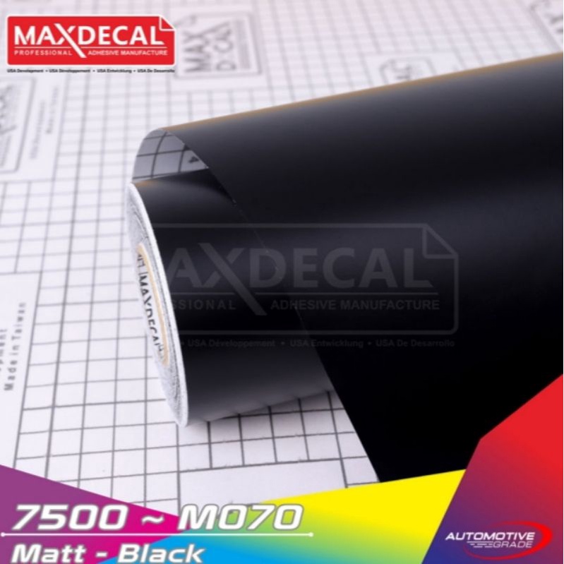 Jual Sticker stiker Skotlet Maxdecal Max Decal glossy/mengkilat dan doff/matt, series 7500 ...
