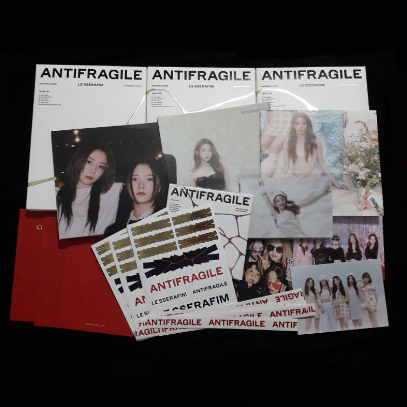 Jual LE SSERAFIM ANTIFRAGILE ALBUM PHOTOBOOK VOL.1 | 2 | 3 & COMPACT ...