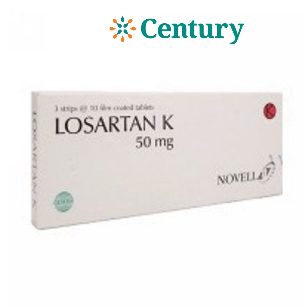 Jual LOSARTAN K 50 MG 1 STRIP ISI 10 TABLET/OBAT HIPERTENSI | Shopee Indonesia