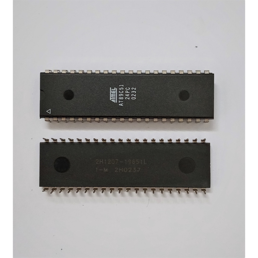 Jual IC AT89C51-24PC CMOS 8-Bit Microcomputer dengan 4K PEROM | Shopee Indonesia