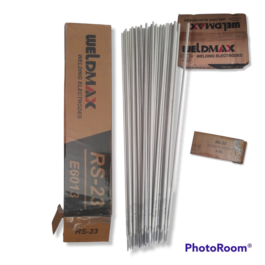 Jual Kawat Las 2mm Steel RS-23 Welding Electrodes 2 mm X 300MM Weldmax 1KG | Shopee Indonesia