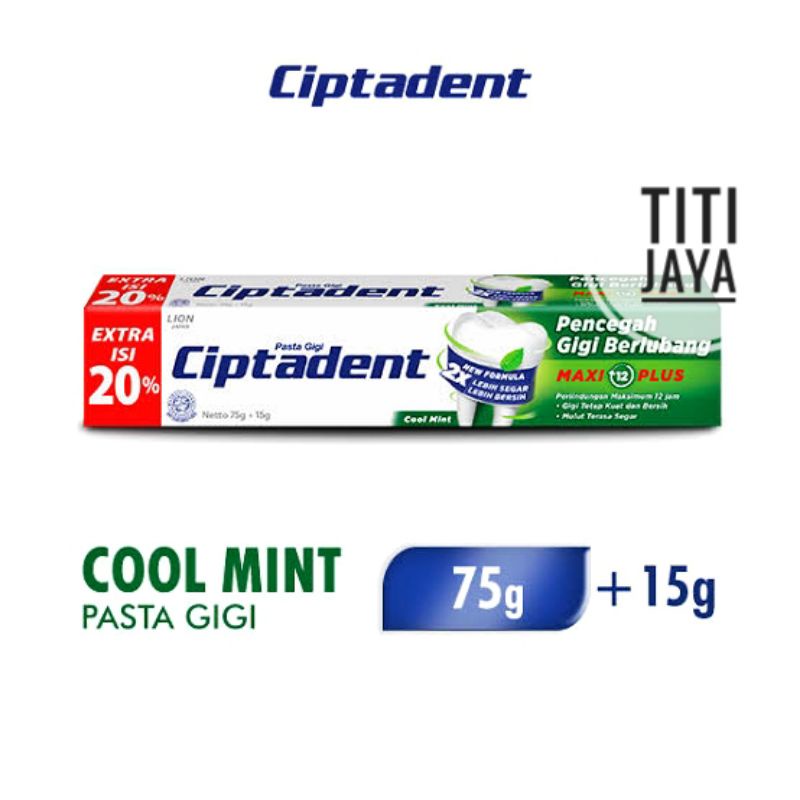Jual CLOSE UP 75GR 65+10GR PEPSODENT STRONG BIRU 75+15GR CIPTADENT GIGI ...
