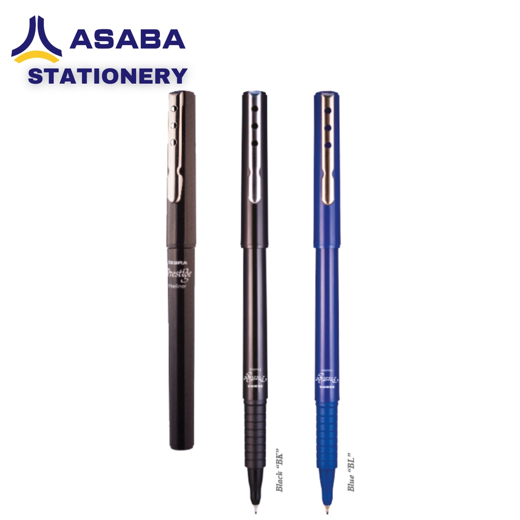Jual Asaba Stationery - Pen/Pulpen/Bulpen Zebra Fineliner Prestige ...