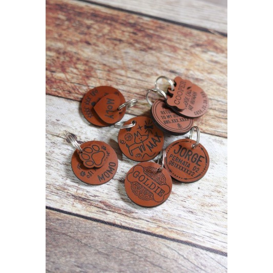 Jual Custom Nama Tag Anjing Kucing Hewan Peliharaan | Shopee Indonesia