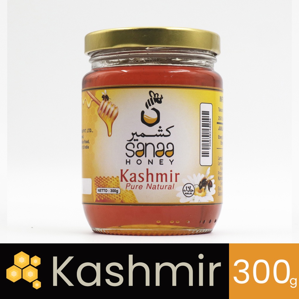 Jual Sanaa Honey Madu Kashmir Murni 300gr Madu India Himalaya | Shopee ...
