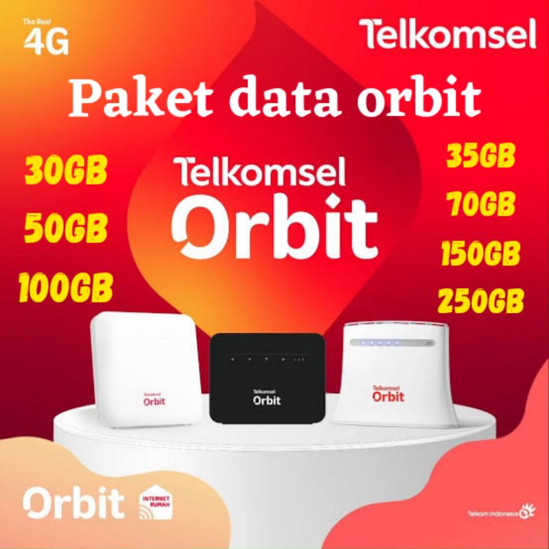 Jual paket kuota orbit | data orbit | Shopee Indonesia