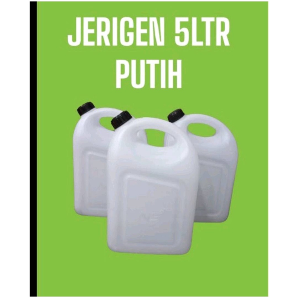 Jual Jirigen Plastik / Jirigen Ukuran 5 Liter ( Kondisi BARU bukan ...