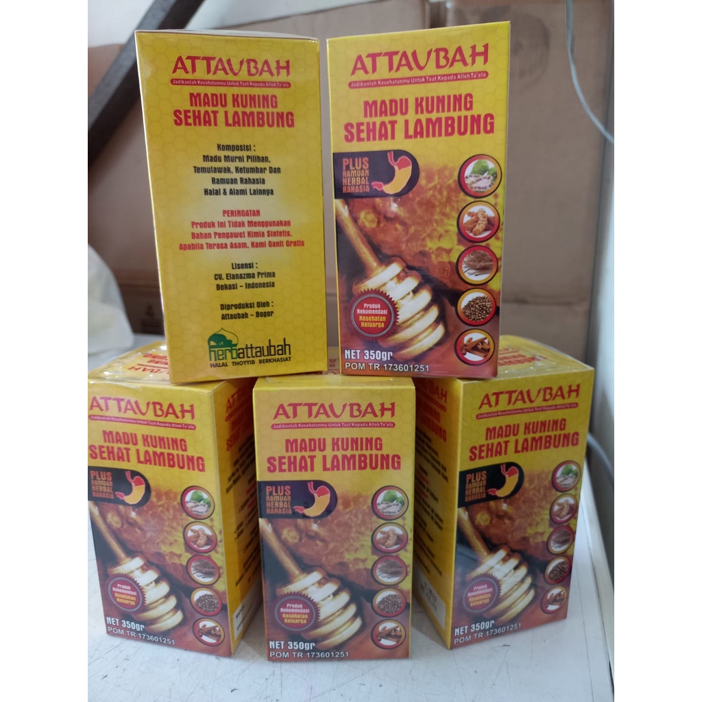 Jual Madu Kuning At Taubah 350gr | Shopee Indonesia
