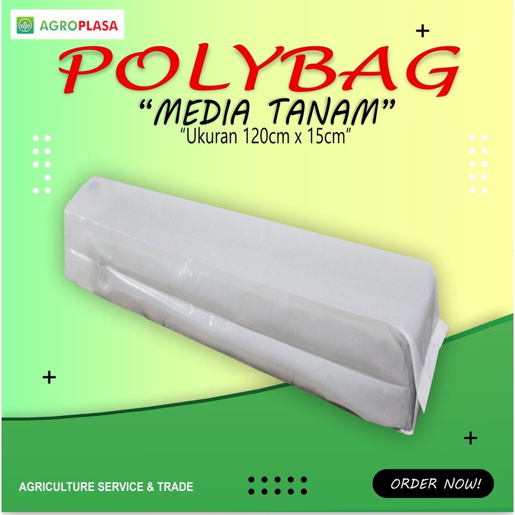 Jual Polybag Slab Putih Untuk Tempat Media Tanam (1 pack isi 5pcs ...