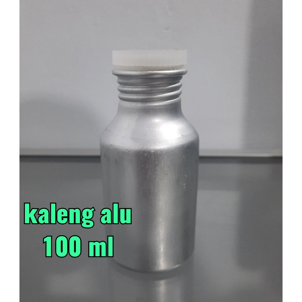 Jual KALENG ALUMUNIUM 100 ML SILVER | Shopee Indonesia