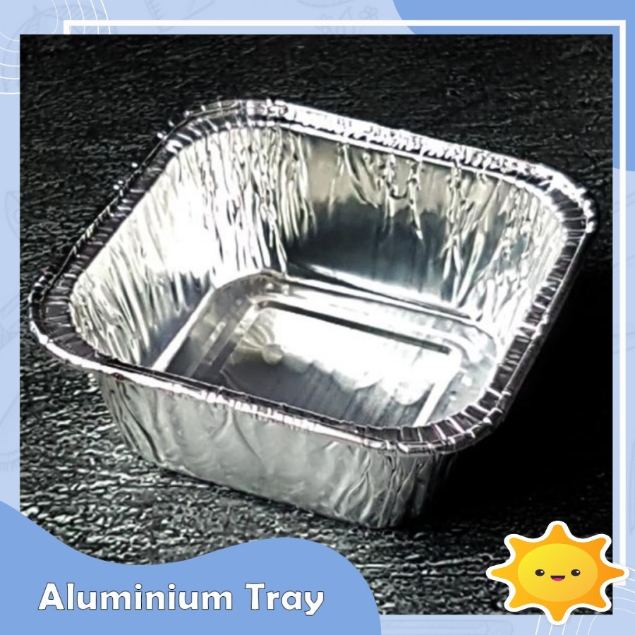 Jual Aluminium Tray OX 100 Wadah Cup Kue Aluminium Foil Pastry OX-100 ...
