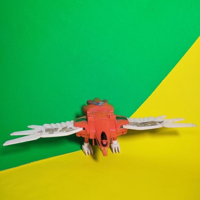 Jual power rangers zeo deluxe megazord red falcon v head | Shopee Indonesia