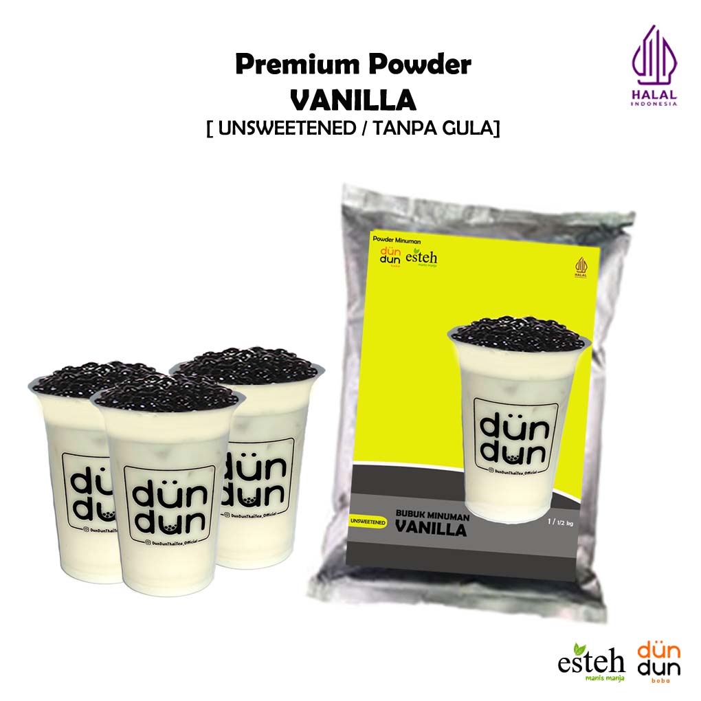Jual Vanilla Powder Drink Premium Bubuk Minuman Vanilla 500gr | Shopee ...