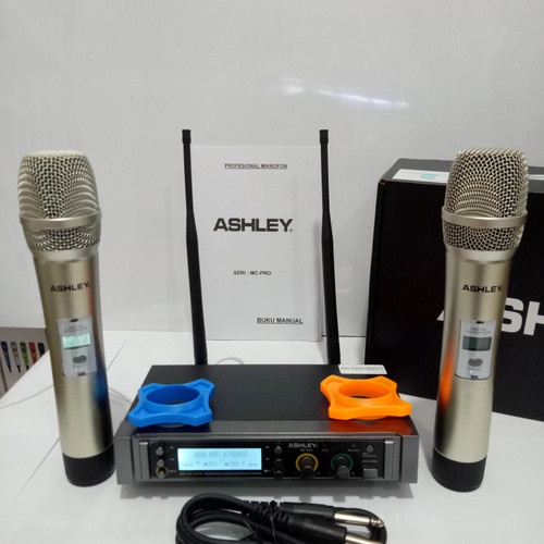 Jual Mic Wireless Ashley MC Pro MCpro handhel microphone original ...