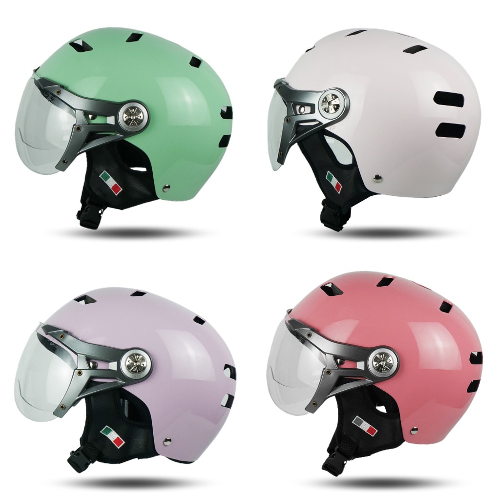 Jual Helm Sepeda Motor Listrik Terbaru Warna Kekinian SNI | Shopee ...