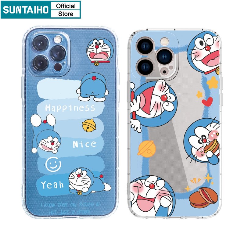 Jual Softcase Kreatif Lucu Kartun Doraemon Bening Cocok Untuk Samsung A51 M40S A71 A20S A50 A50S ...